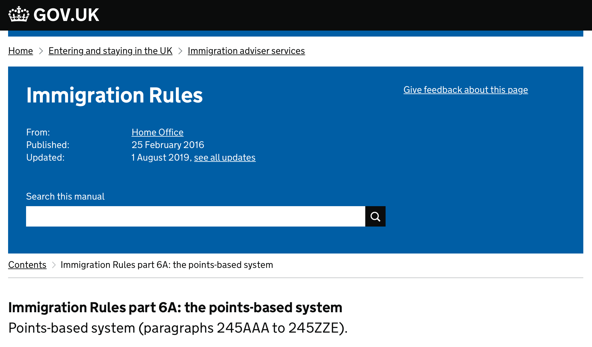 MAC instructed to ponder points based immigration system - Free Movement