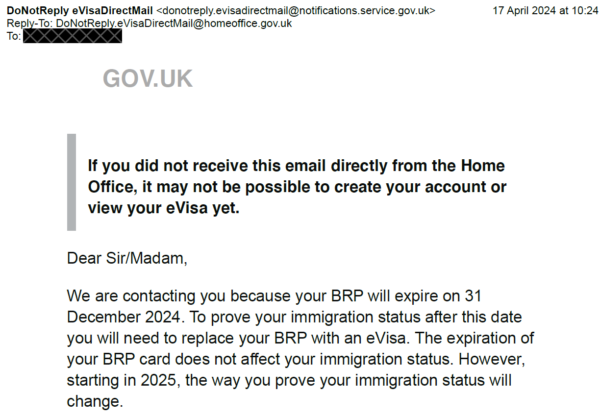 A step by step guide to applying for an eVisa - Free Movement